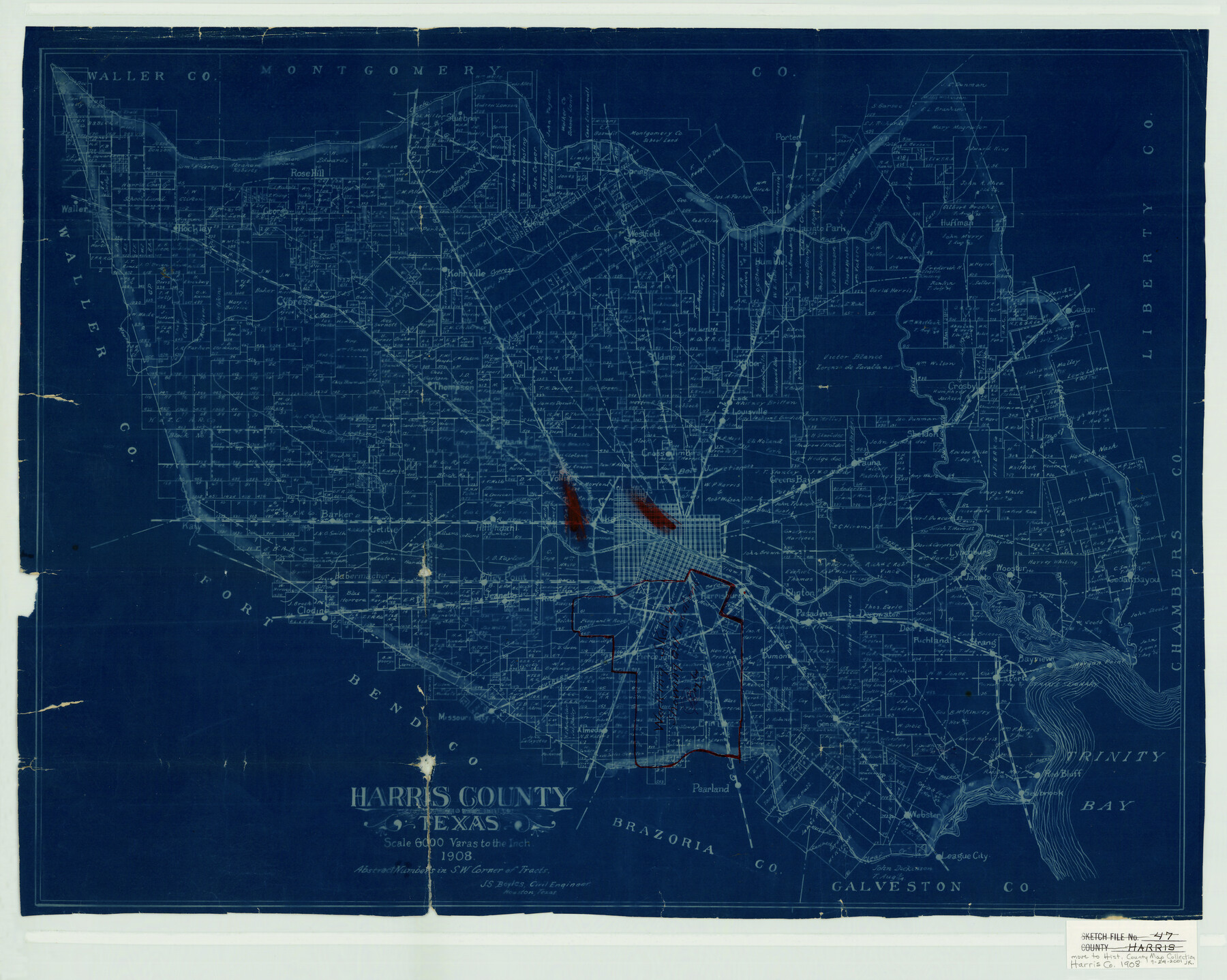 Harris County Abstract Maps