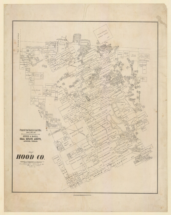 [Maps of surveys in Reeves & Culberson Cos] | 61145, [Maps of surveys ...